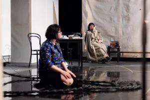 Probeneinblicke zu "Malina" | berliner-ensemble